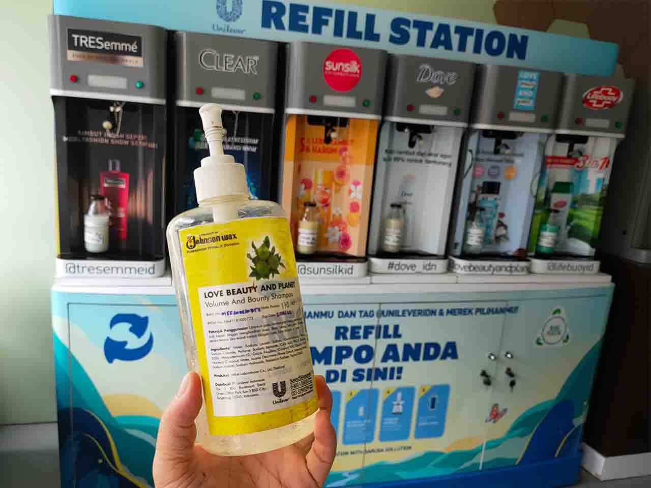 Refill Shampoo Unilever di Saruga — Diary of Lenny Lim