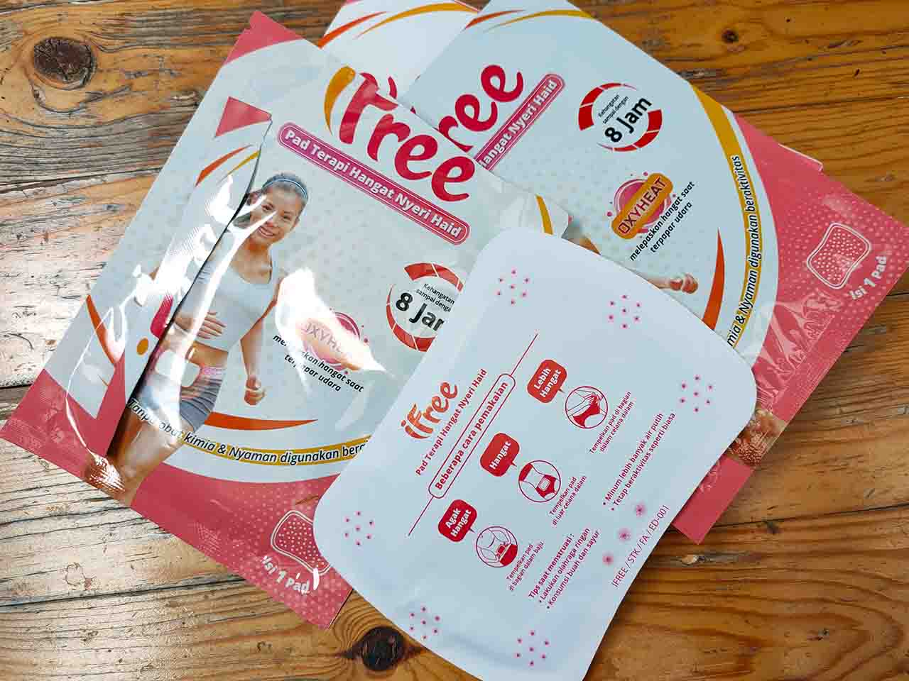 Ifree Pad : Penghilang Nyeri Haid Pad — Travel Diary of Lenny Lim